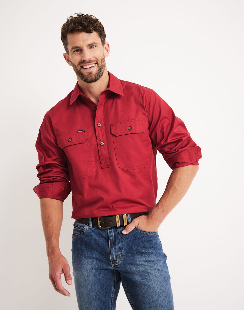 Men's Work Shirts | Short & Long Sleeve Workshirts | RB – RB Sellars