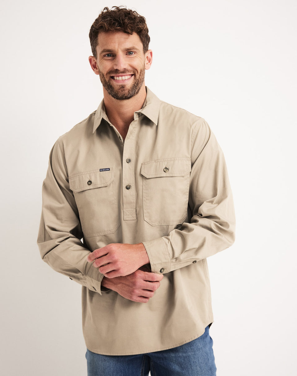 Men's Work Shirts | Short & Long Sleeve Workshirts | RB – RB Sellars