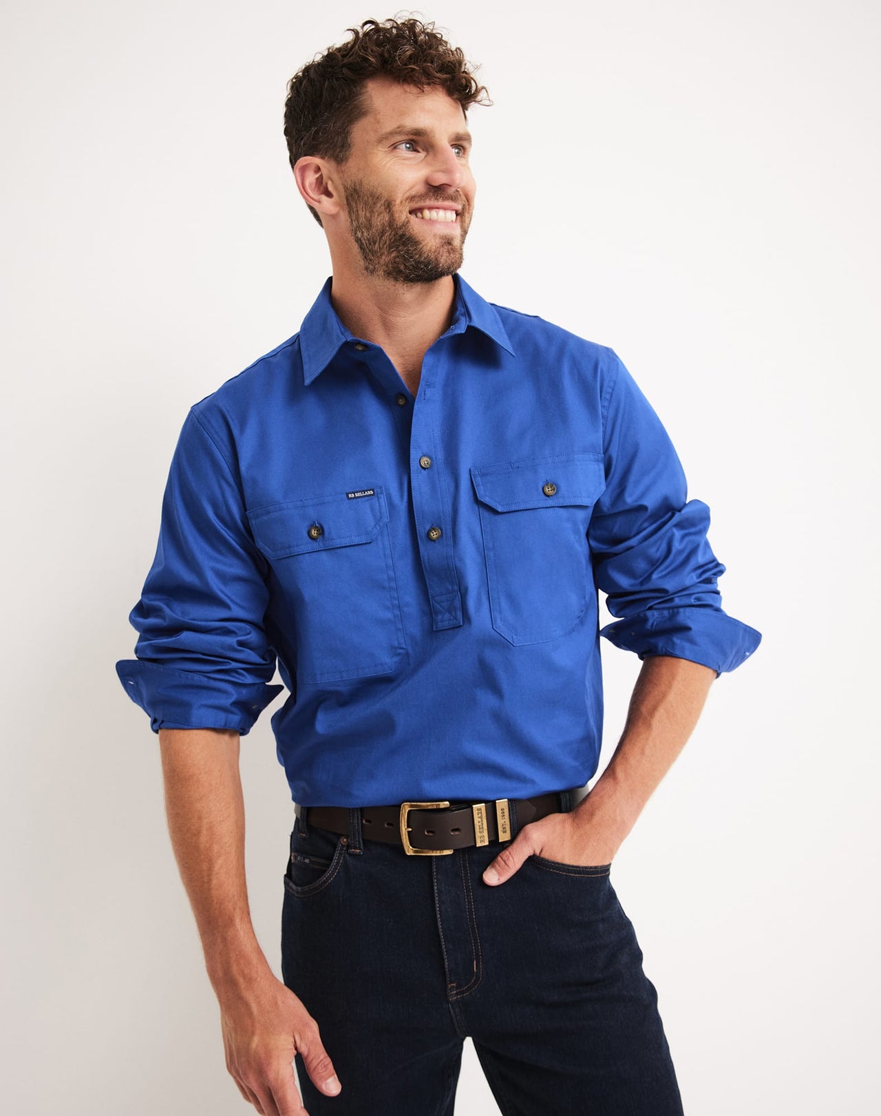Men's Work Shirts | Short & Long Sleeve Workshirts | RB – RB Sellars