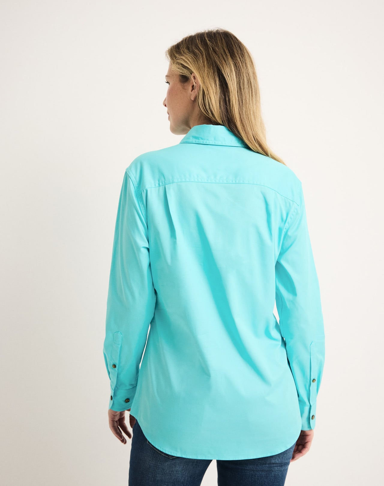 Sandy Workshirt - Half Button Long Sleeve Light Weight - Australian Co ...